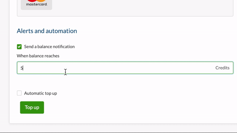 Topping-Up your pre-paid account – StreetData