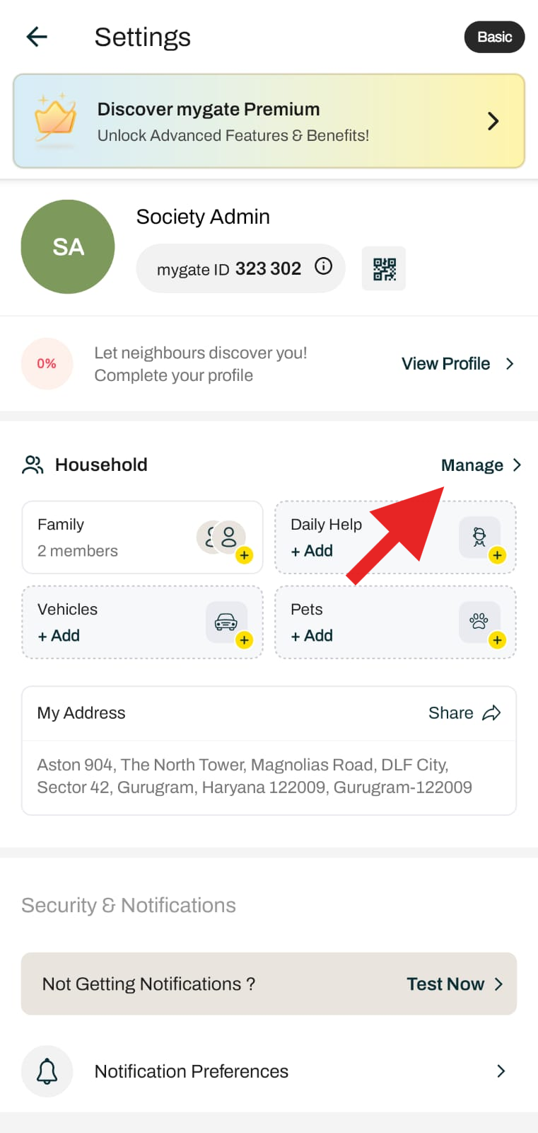 How can I link my vehicle RFID tag ? | Mygate