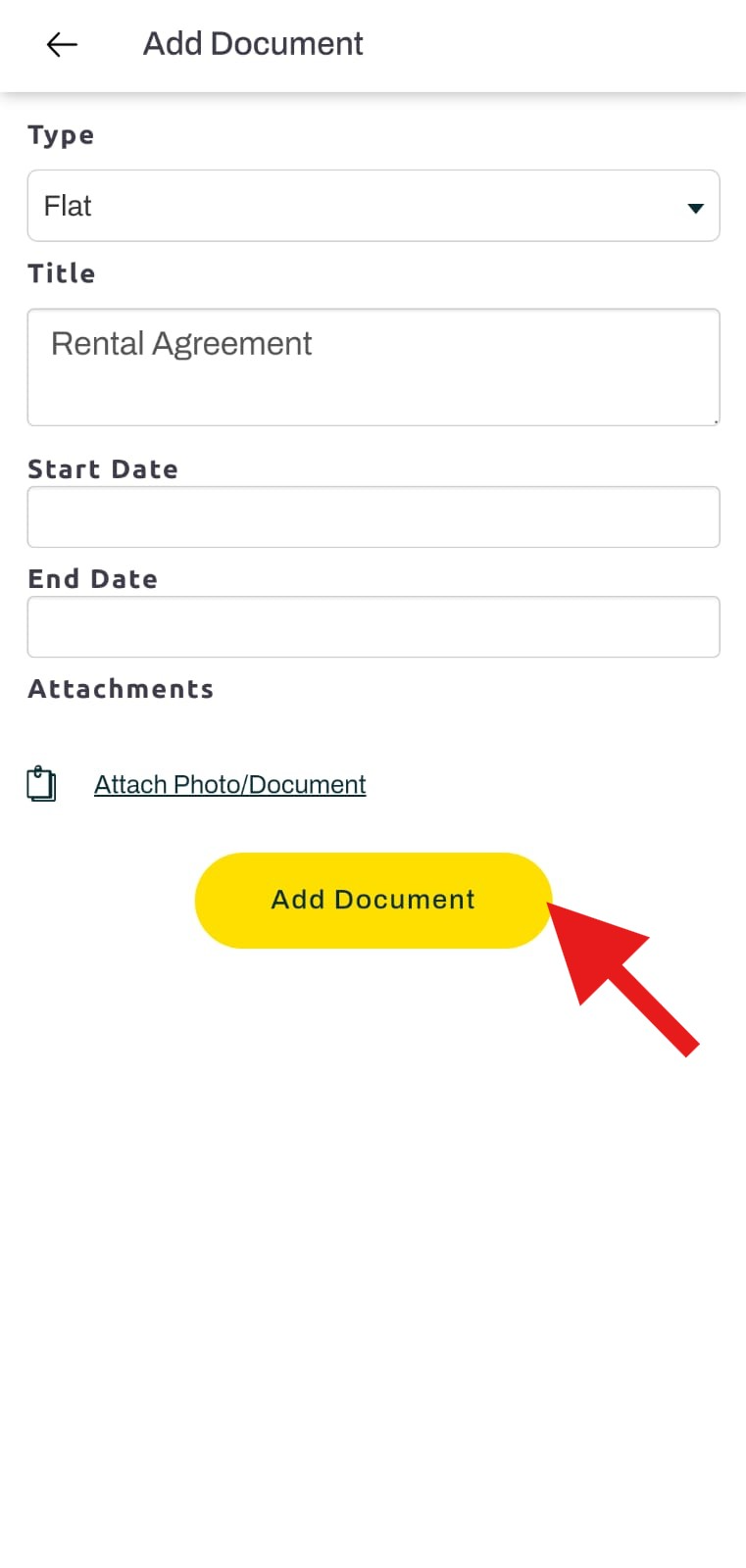 How can I upload my documents in the mygate app? | Mygate