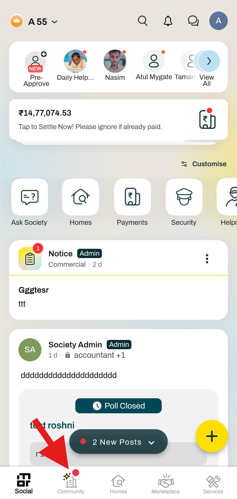 How to create a Post on the mygate app? | Mygate