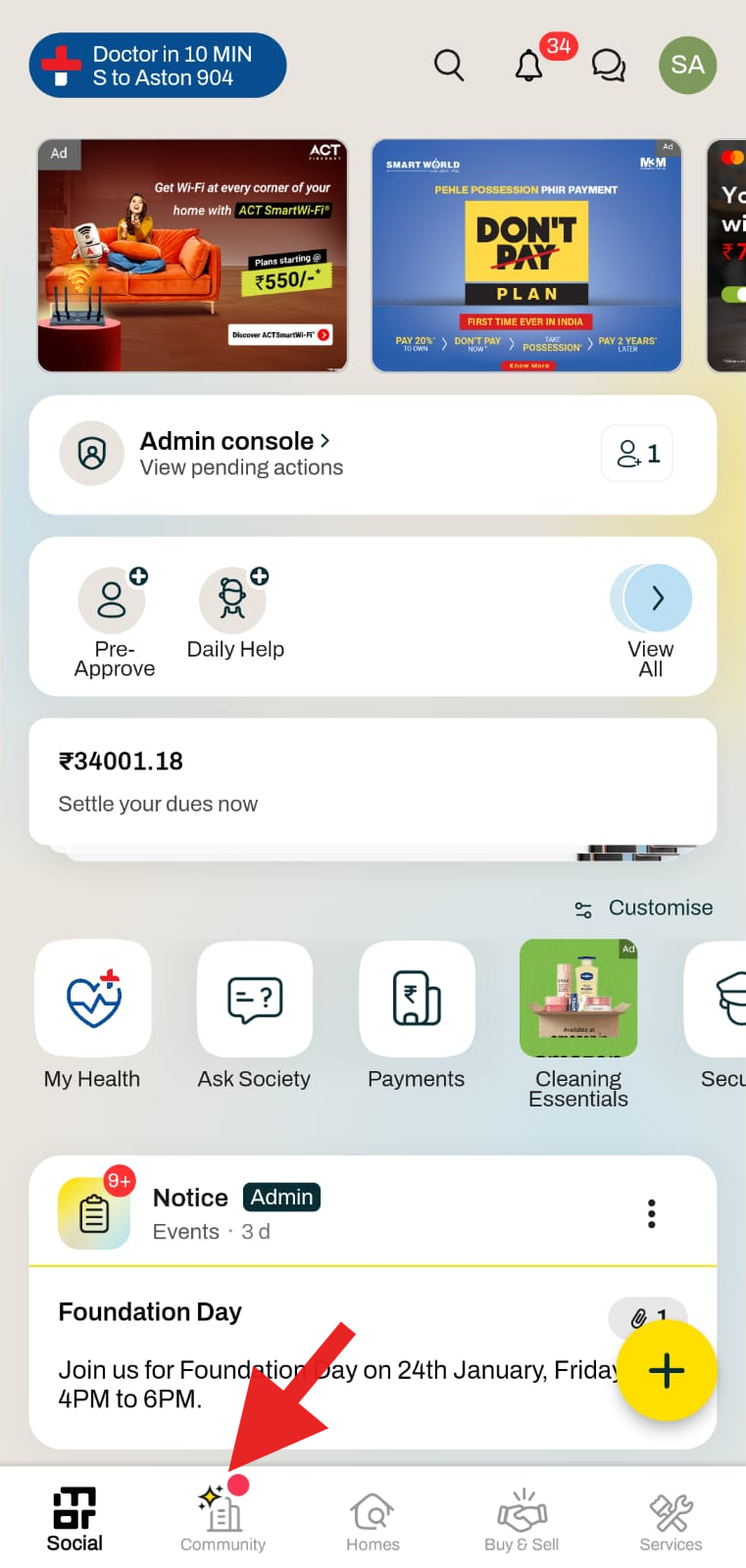How to create a post on the mygate app? | Mygate