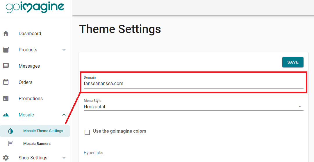 Custom Domain Setup | goimagine Maker Support Center