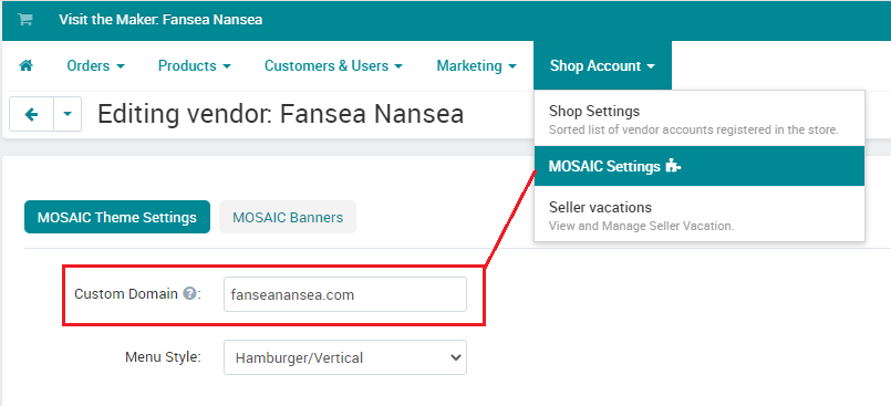 Custom Domain Setup | goimagine Maker Support Center