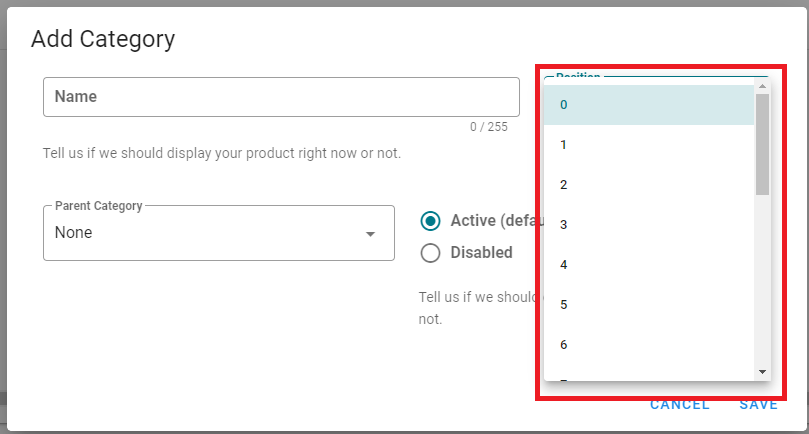 Custom Shop Categories | goimagine Maker Support Center