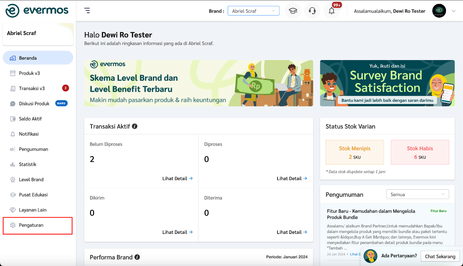 Integrasi Evermos dengan Jubelio | Pusat Edukasi Brand - Evermos
