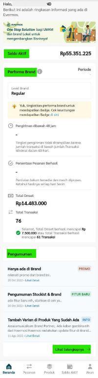 Beranda Evermos Partner App | Pusat Edukasi Brand - Evermos