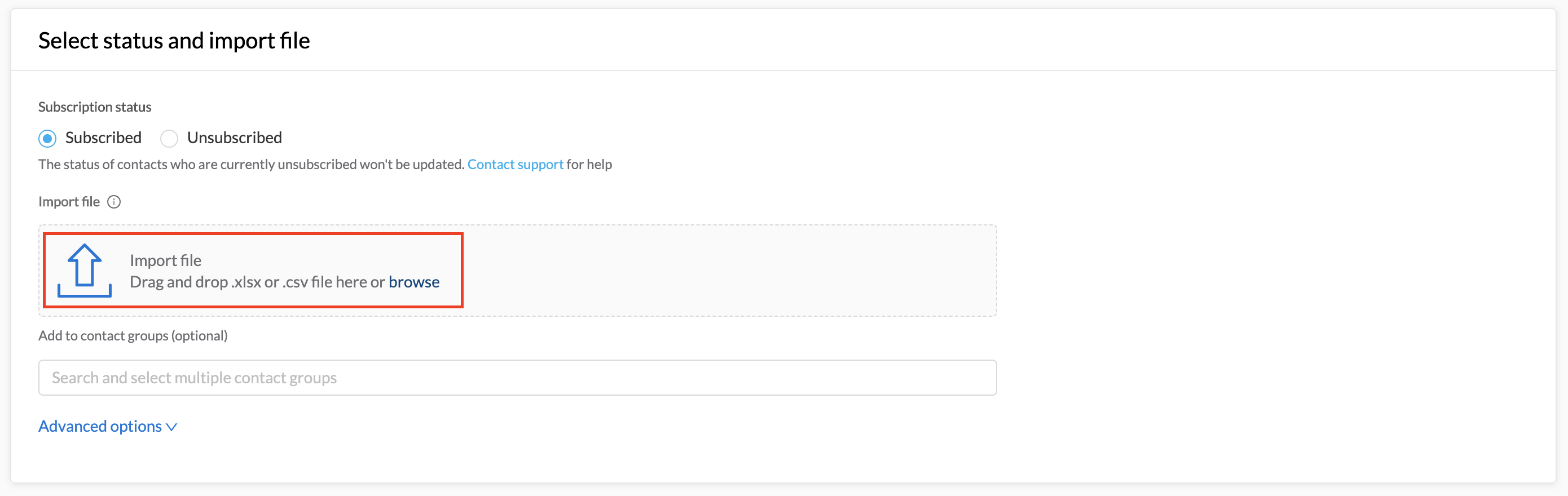 Importing Contacts | 2degrees