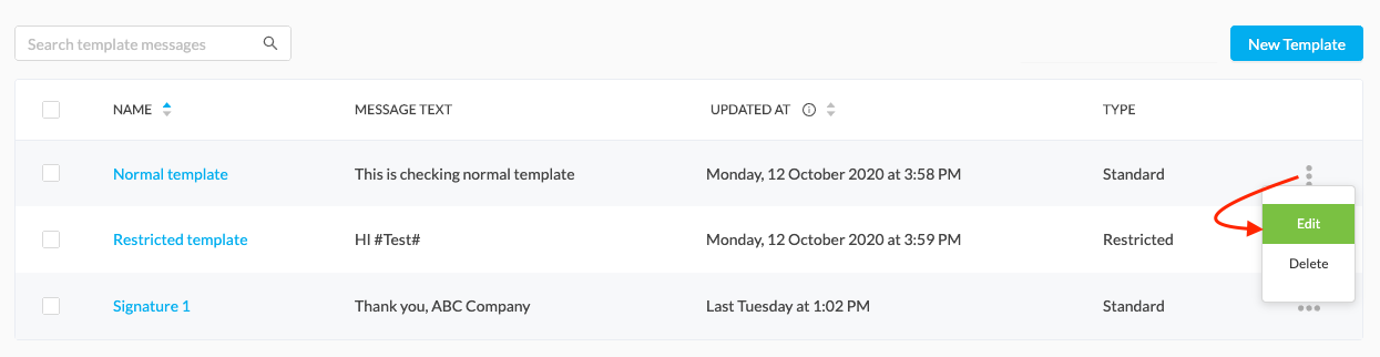Creating Templates | 2degrees