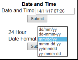 Date and Time, Scan Sensors | iJetColor Classic