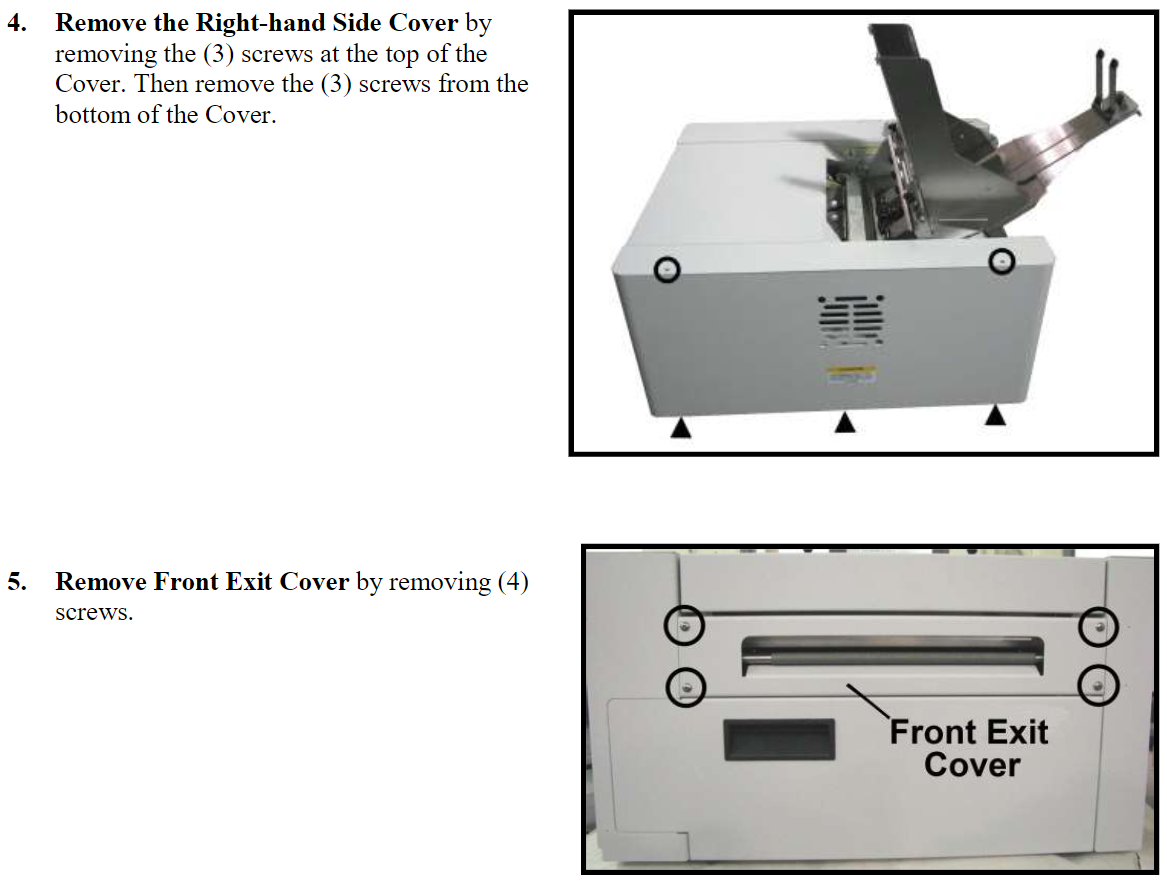 Replacing the Exit Sensor | iJetColor Classic