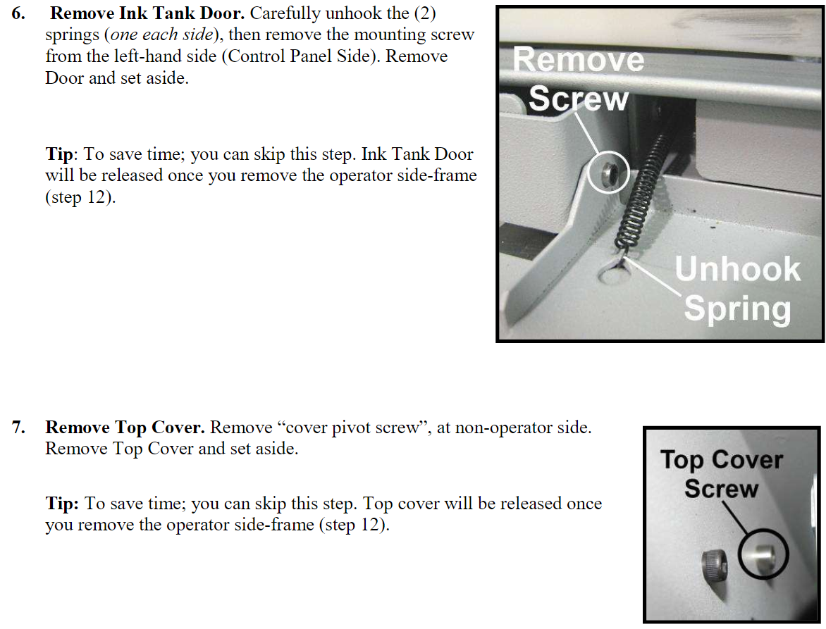 Replacing the Exit Sensor | iJetColor Classic