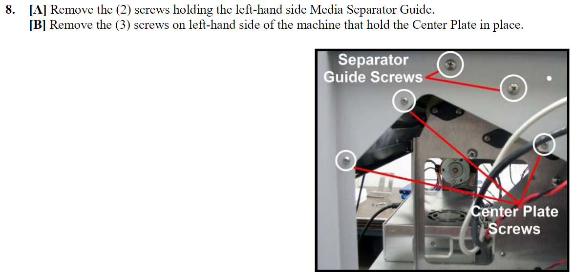 Replacing the Exit Sensor | iJetColor Classic