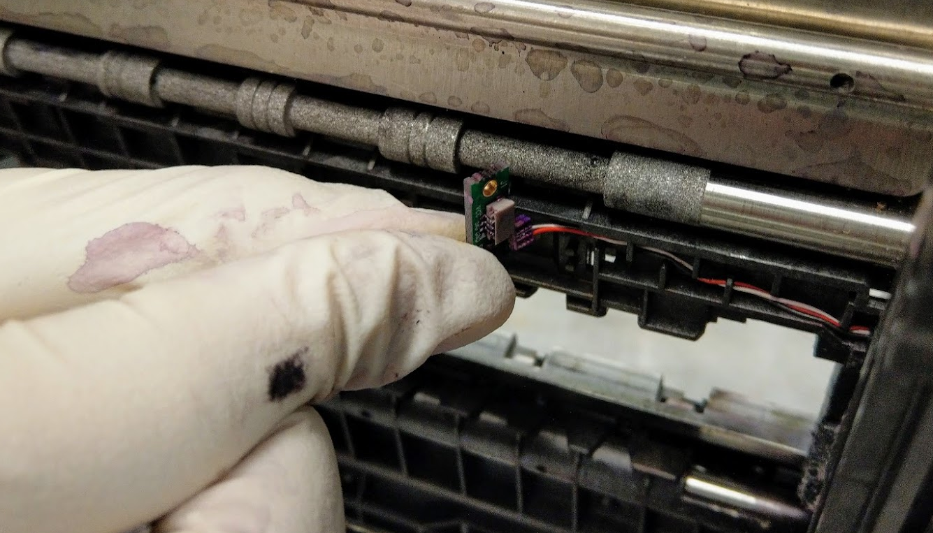 Replacing the Exit Sensor | iJetColor Classic