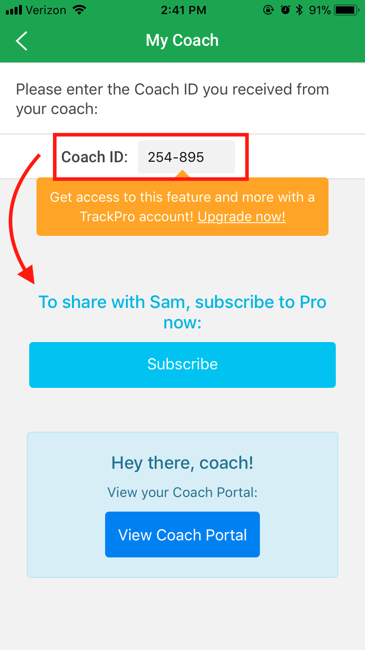 Q: How do I share my food log with my coach? | Nutritionix