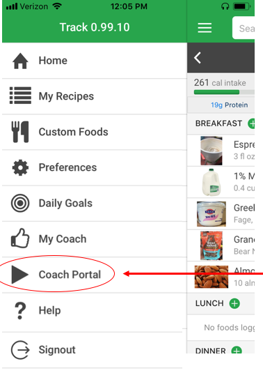 Coach's Guide | Nutritionix