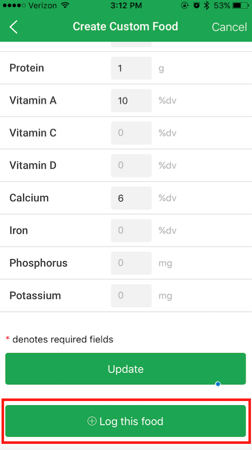 Q: How do I create and log a custom food? | Nutritionix