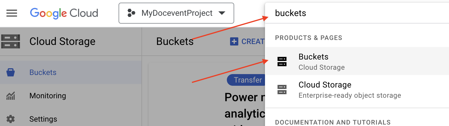 Your first FTP/sftp to GCS service | DocEvent.io