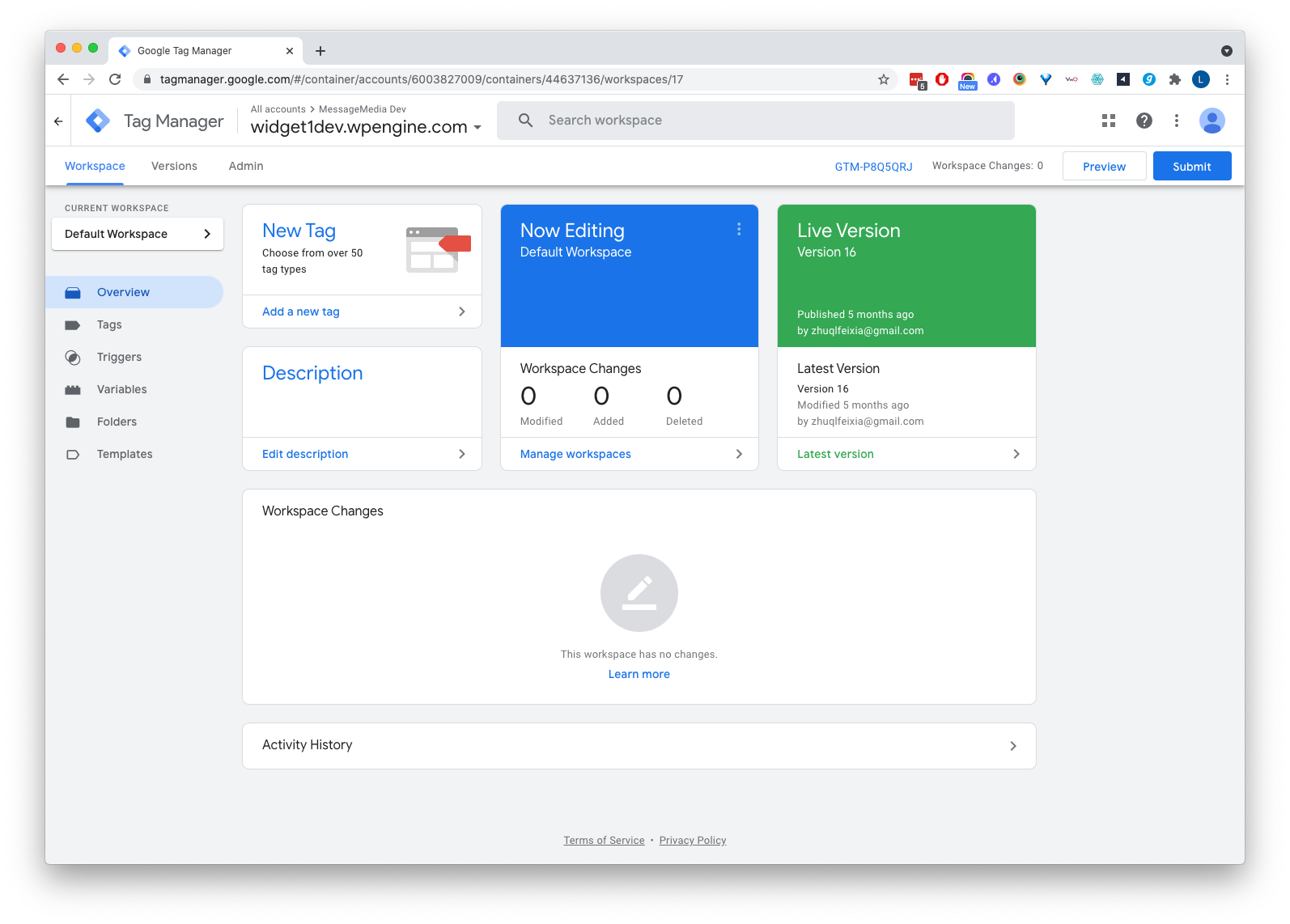 Setting up Chatbox to SMS on Google Tag Manager – Sinch MessageMedia