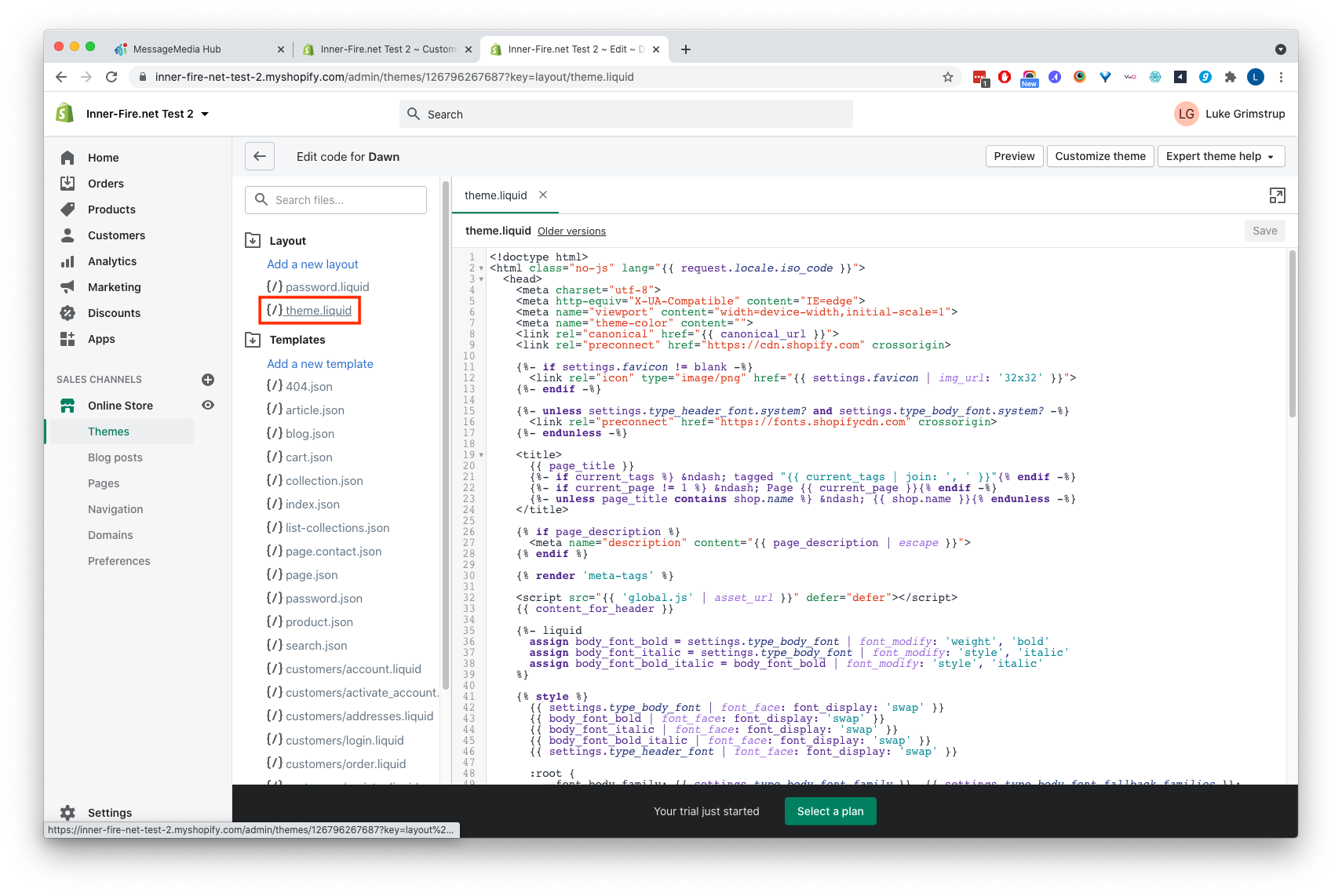 Setting up Chatbox to SMS on Shopify – Sinch MessageMedia