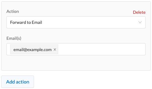 Overview of Automation actions and their settings – TPG Telecom Messaging Hub