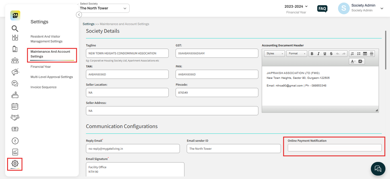 How to receive email notification of all online payment done through ...