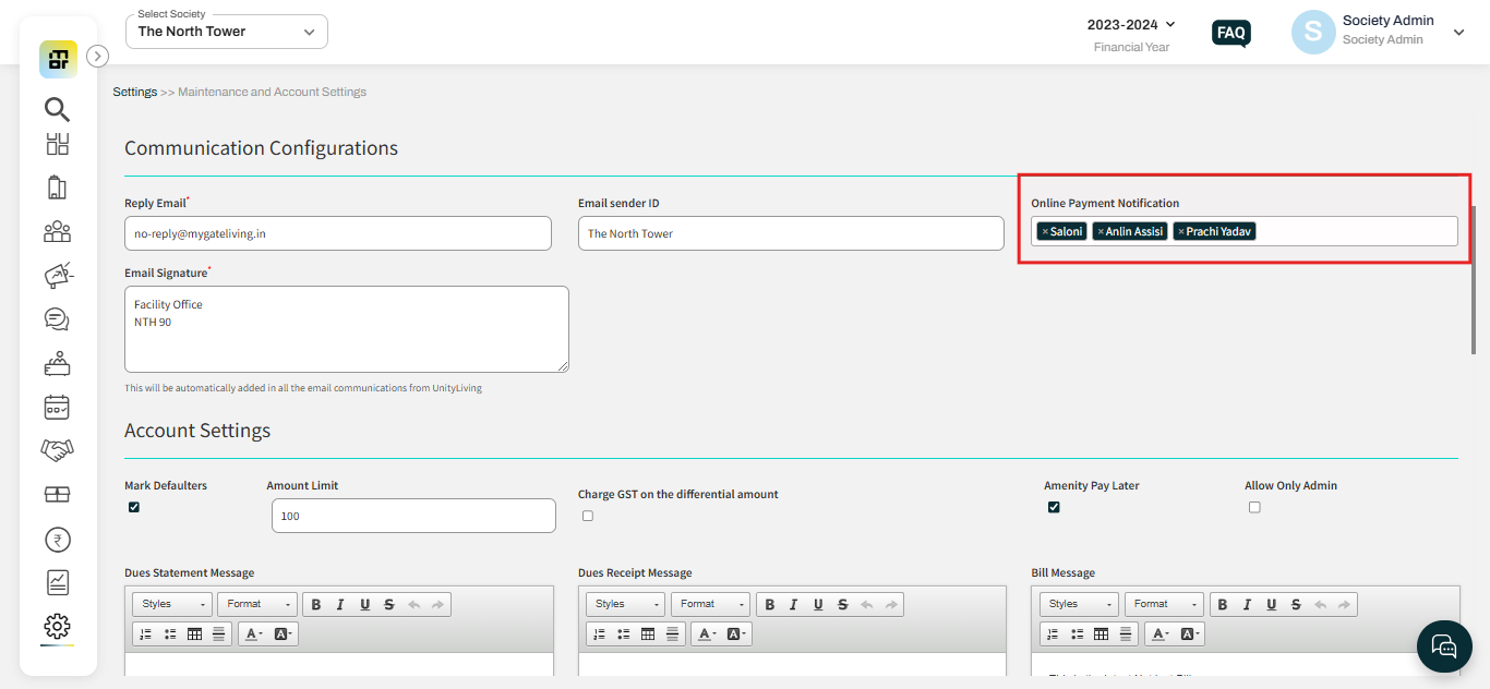 How to receive email notification of all online payment done through ...