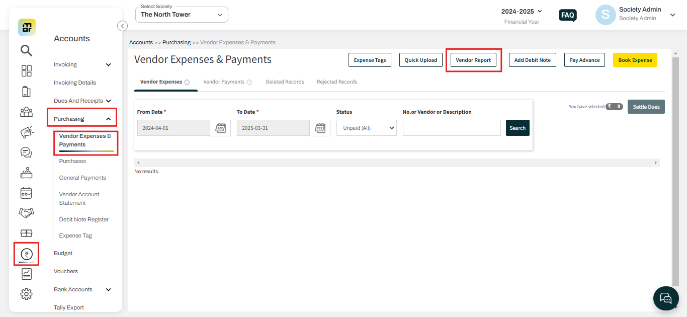 what is expense tag? | MyGate Admin
