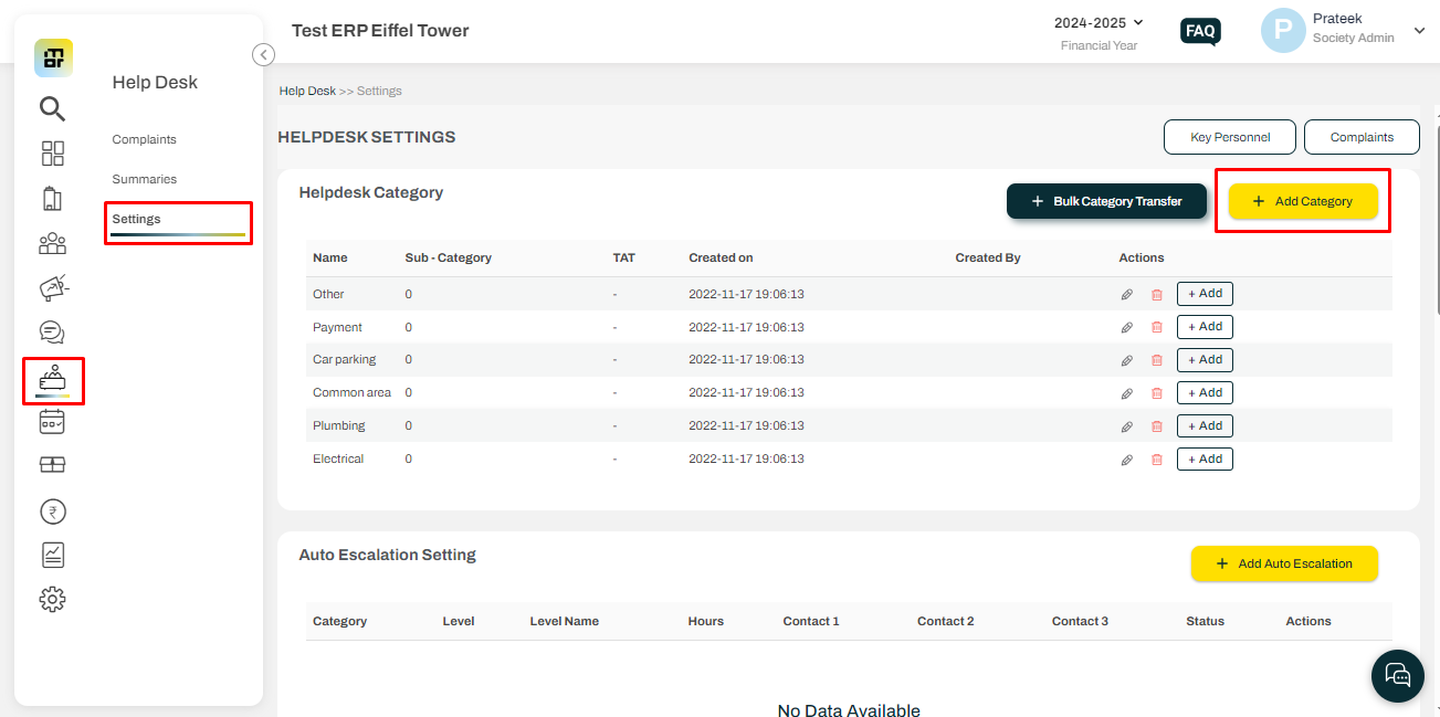 How Can I Add Helpdesk Categories Mygate Admin