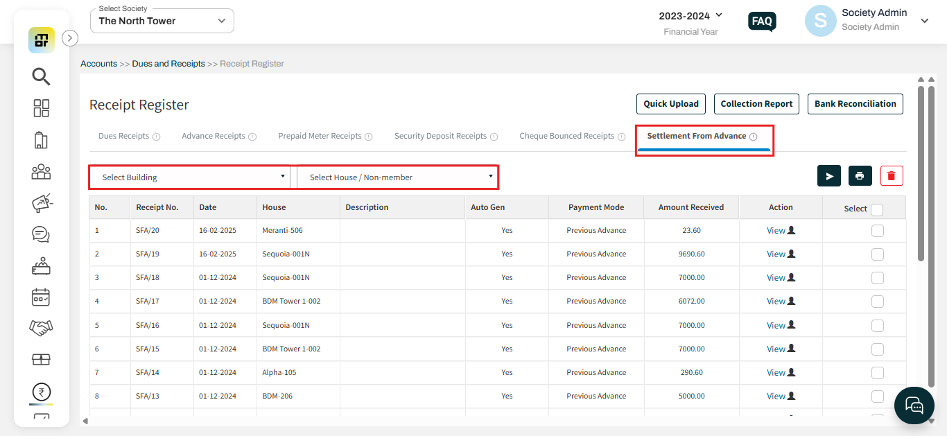 What is a Receipt Register, and what types of receipts are included in ...
