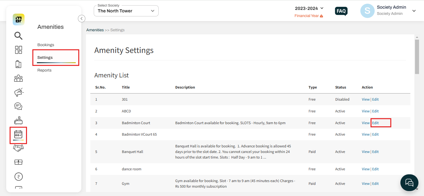 We want to receive all payments for amenity in a separate account. Can ...
