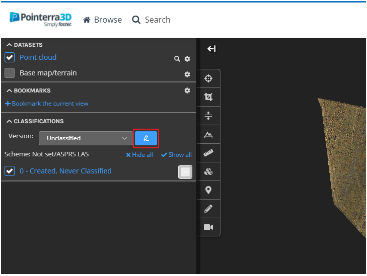 Creating a Manual Classification dataset | Pointerra