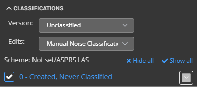 Creating a Manual Classification dataset | Pointerra