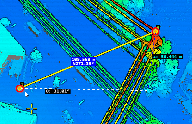 Using the Distance Measurement Tool | Pointerra