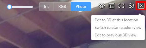 Moving between ScanView and the 3D View | Pointerra
