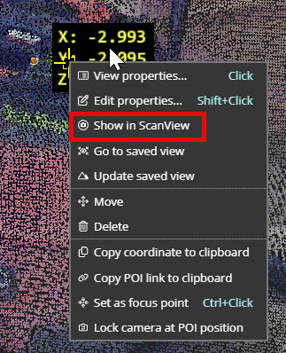 Moving between ScanView and the 3D View | Pointerra