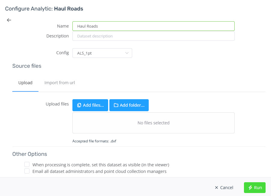 How to run Haul Roads analytics | Pointerra