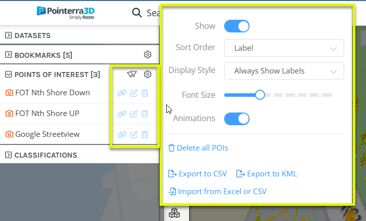Creating Points of Interest (POIs) | Pointerra