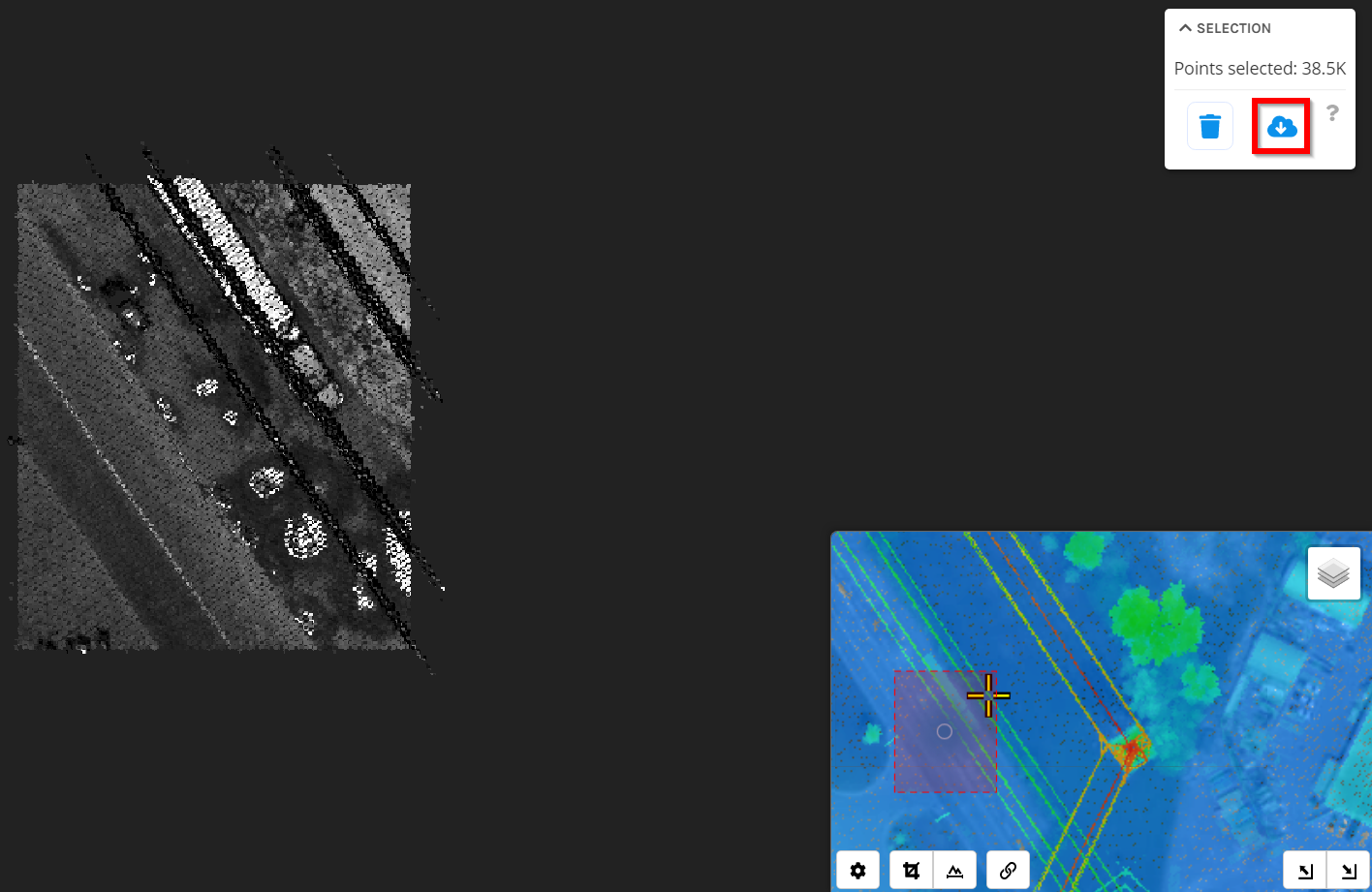 Using the Cropping Tools | Pointerra