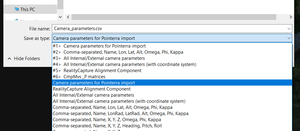 How can I inspect the source photos for a Point Cloud I generated using RealityCapture | Pointerra