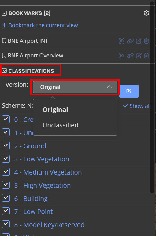 How to view classifications | Pointerra