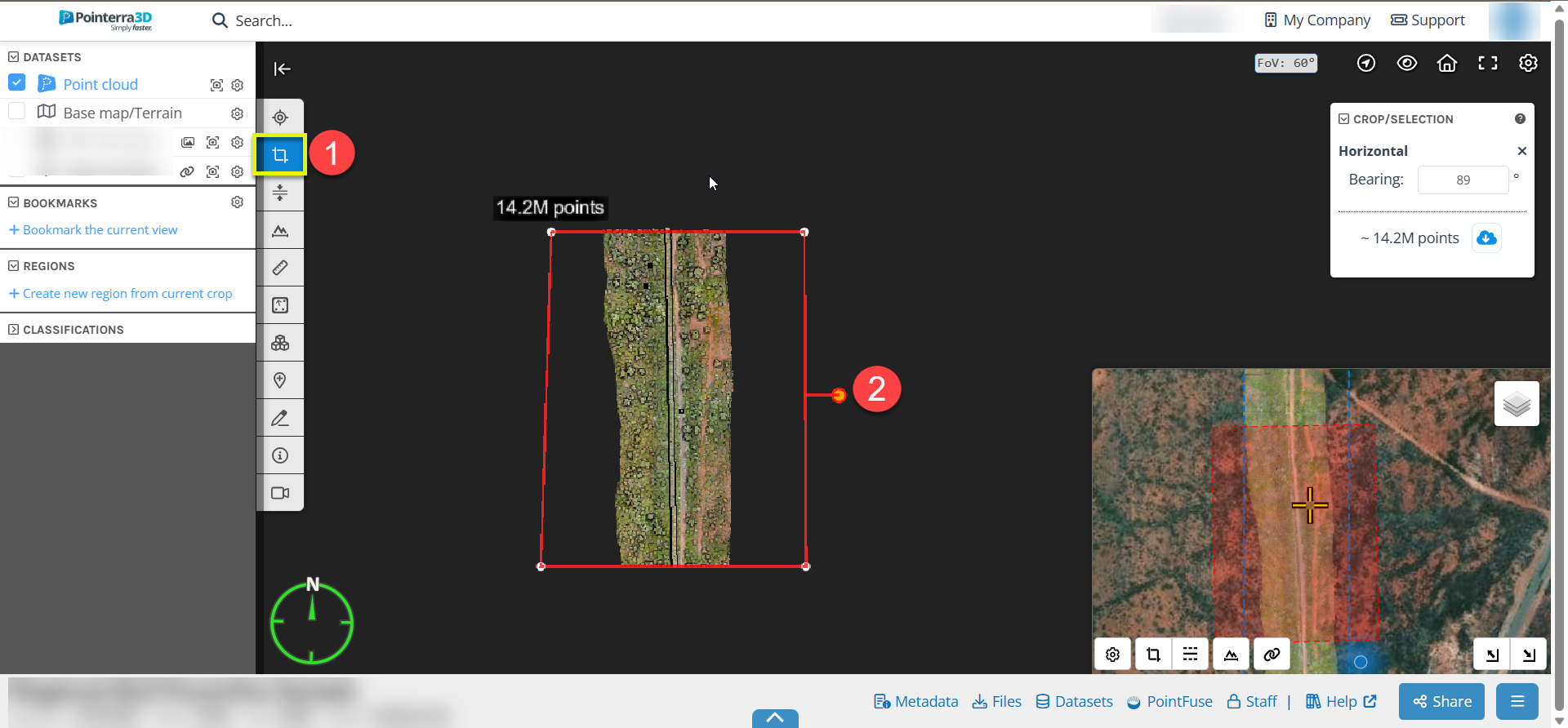 How to run Poles and Wires analytics | Pointerra