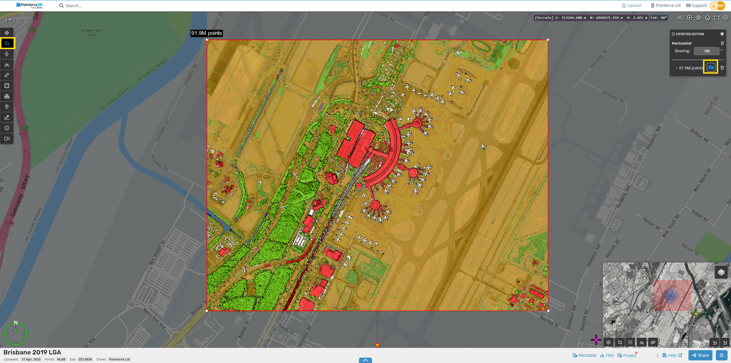 Exporting points | Pointerra