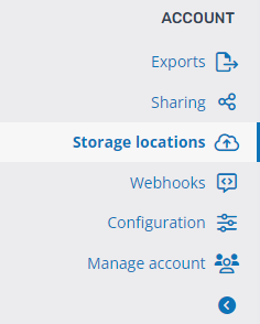 How to setup an external storage location | Pointerra