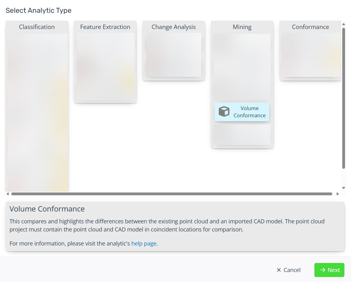 Volume Conformance Tool | Pointerra