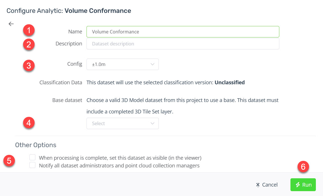 Volume Conformance Tool | Pointerra