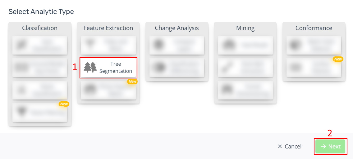 How to run Tree Segmentation analytics | Pointerra