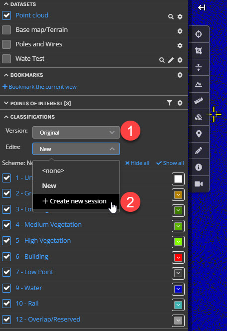 Using the Classification Editor | Pointerra