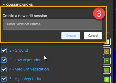 Using the Classification Editor | Pointerra