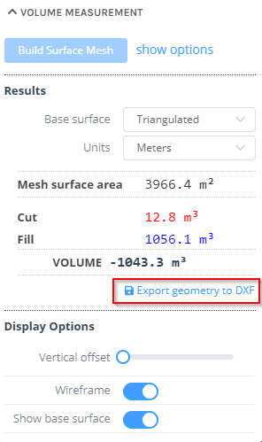 Using the Volume Measurement Tool | Pointerra