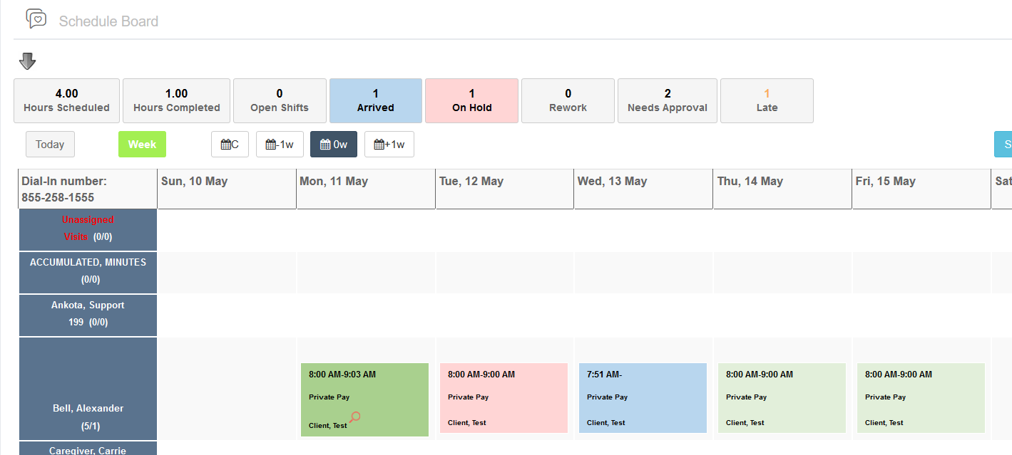 The Scheduling Board | Ankota Help Center